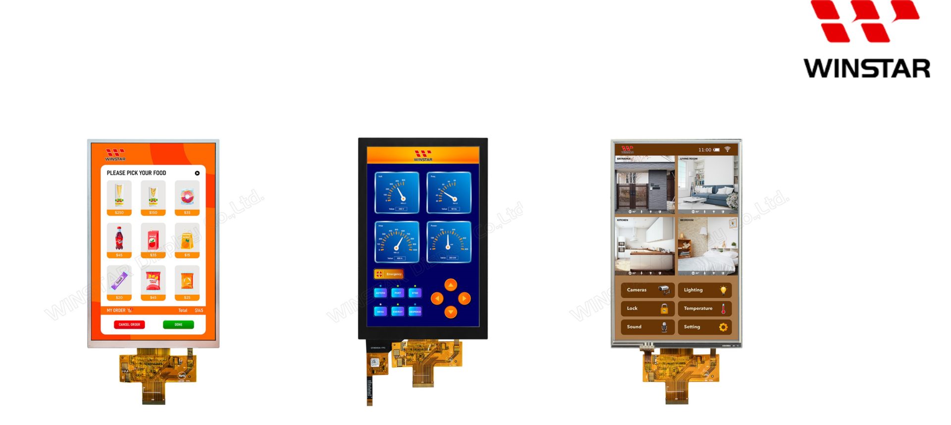 8-inch MIPI IPS 800x1280 TFT LCD Display from Winstar