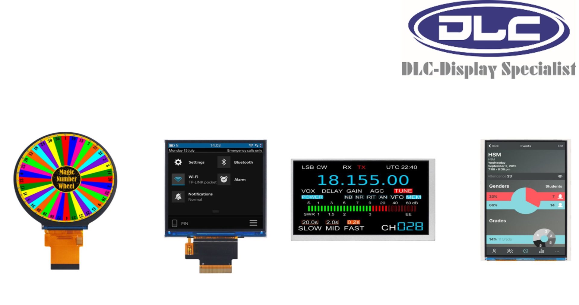 DLC introduces 4 new displays